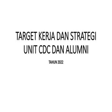 TARGET KERJA UNIT CDC DAN ALUMNI THN 2022.pptx