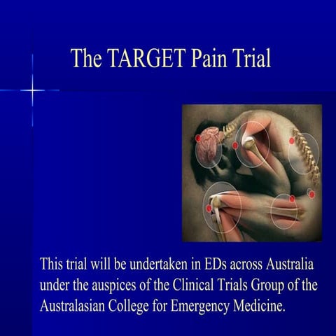 Improving early acute pain management in an academic tertiary centre ...