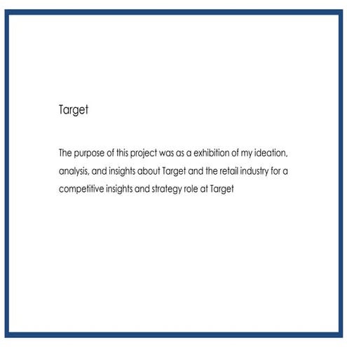 Target per Thomas Paulson | PPT