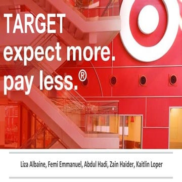 Target Corporation Market Analysis | PPT