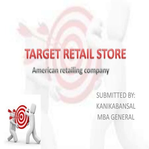 Target retail store | PPTX | Women\'s Outerwear | Women\'s Clothing