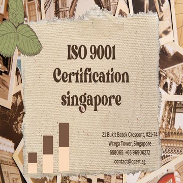 ISO 9001 Certification Singapore, Management Framework | PPT