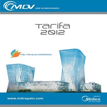 Tarifa de-precios-mdv-2012 | PDF
