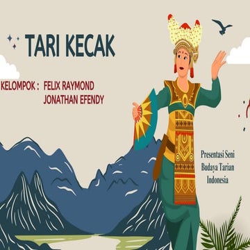 Tari kecak indonesia untuk pelajaran sekolah | PDF