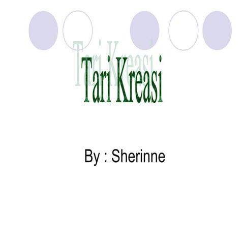 Proses penciptaan tari | DOCX