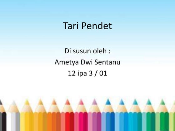 Tarian tradisional indonesia | PDF