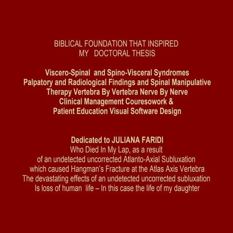 Tariq Faridi Palmer Palmer South January15 | PPT