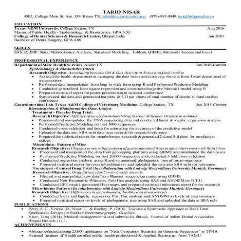 Tariq resume | DOCX