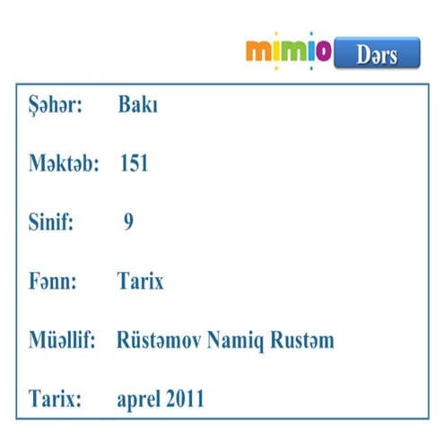 Tarix 9 151_rustemov namiq rustam | PDF
