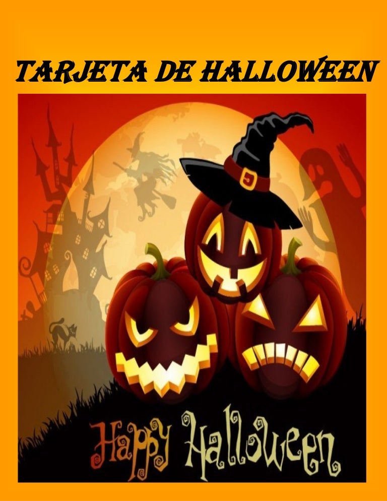 Tarjeta de halloween
