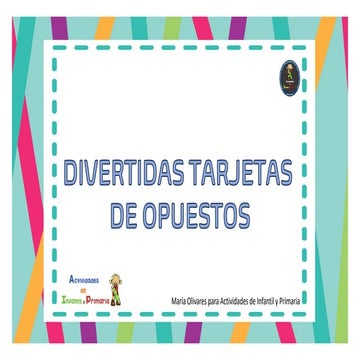Tarjetas opuestos | PDF