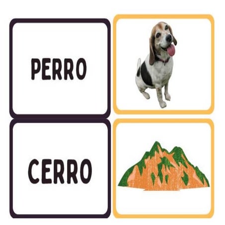 TARJETAS IMPRIMIR para el trabajo de conciencia fonologica | PDF