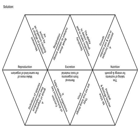 Tarsia puzzle of Mrs Gren | PDF