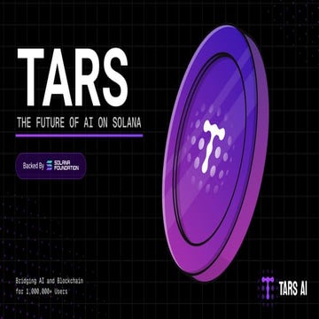 Tars Token AI Best Solana AI Token In Crypto | PPT
