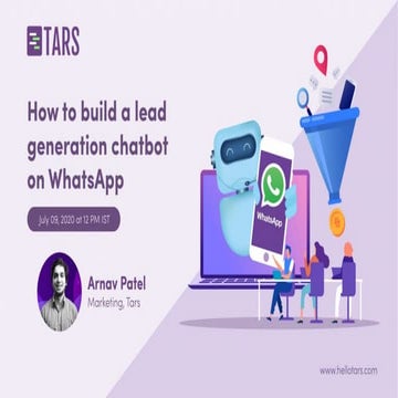 Tars Webinar - How to conduct eKYC over a chatbot | PDF