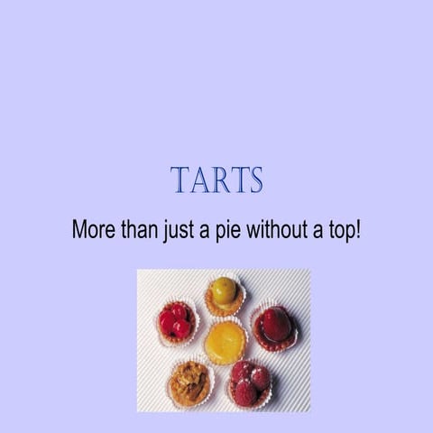 Tarts | PPT