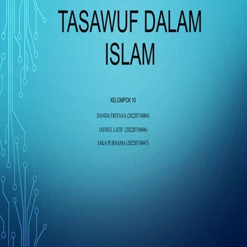 TASAWUF DALAM ISLAM_KEL 10.pptx