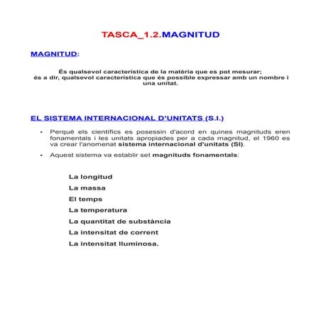 Tasca 1.2.magnitud | PDF