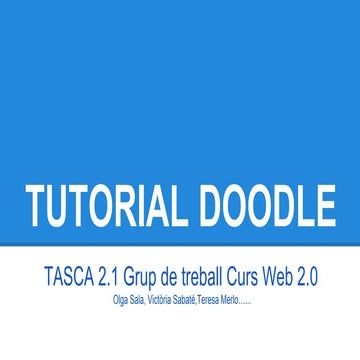 TURORIAL DOODLE | PDF
