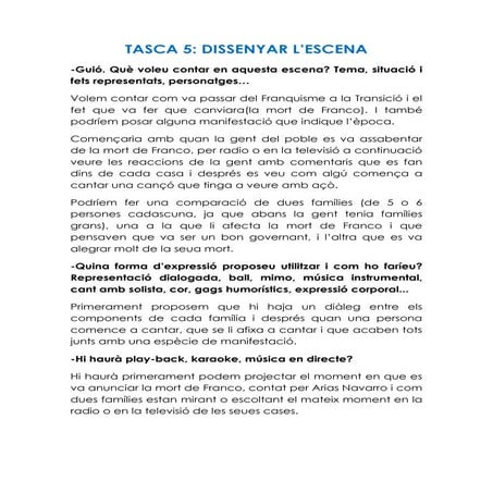 Tasca 5- DISSENYAR L'ESCENA | PDF