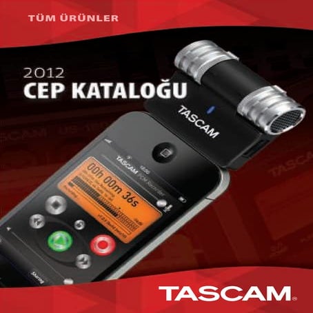 Tascam 2012 Cep Katalogu | PDF