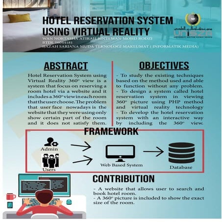 HOTEL RESERVATION SYSTEM USING VIRTUAL REALITY | PDF
