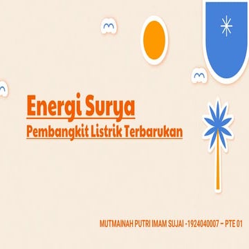 Energi Surya | PDF