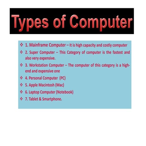 Computer Questions | PPTX