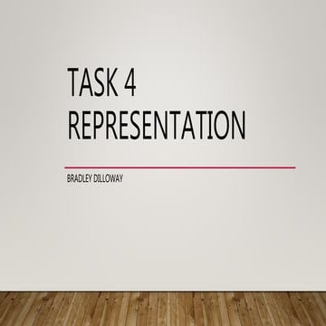 Task 4 representation | PPT