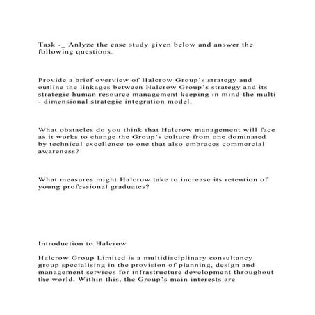 Task -_ Anlyze the case study given below and answer the following.docx