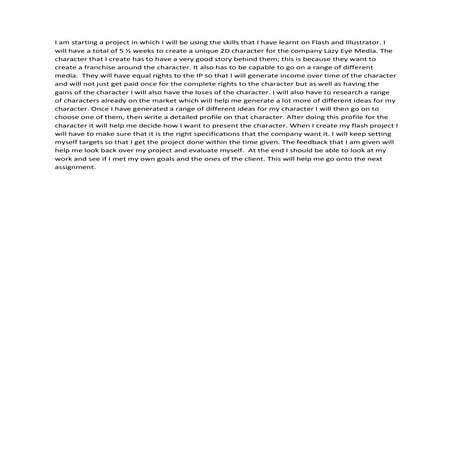 A2 Project charter | DOCX
