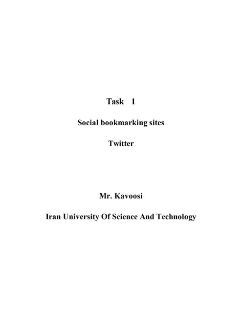 How twitter works | PPT