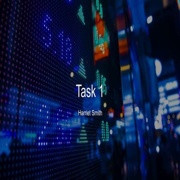 Task 1 | PPT