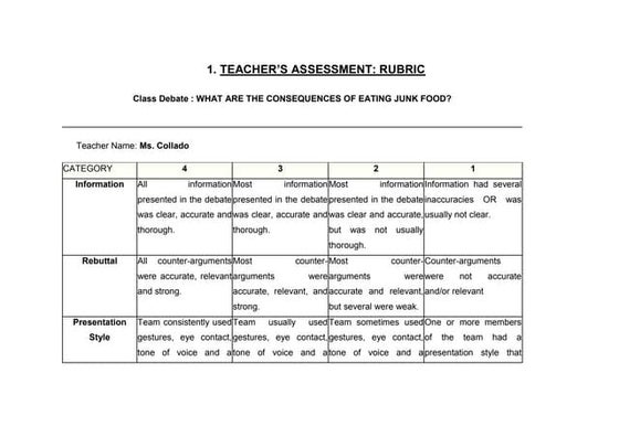 RUBRIC FOR CLASS DEBATE.docx