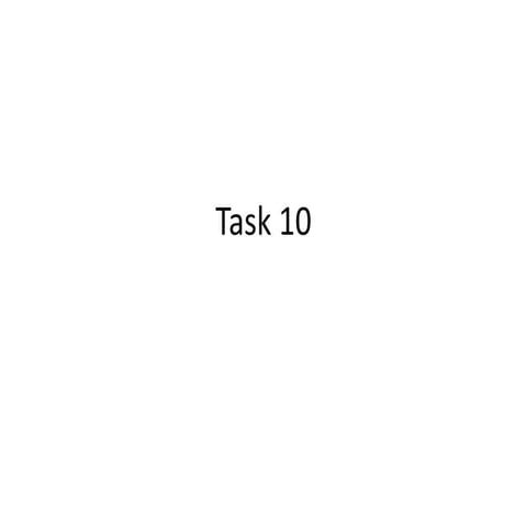 Task10 | PPTX