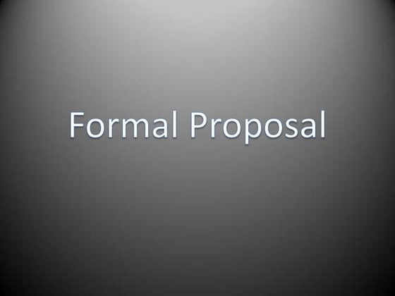 proposal | PDF