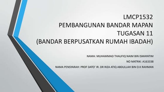 Tugasan 11 | PPT