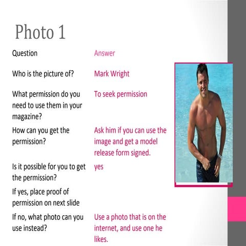 Task 11 photo permission | PPT