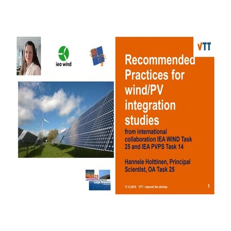 Best practices for Solar and Wind power system case studies | PDF