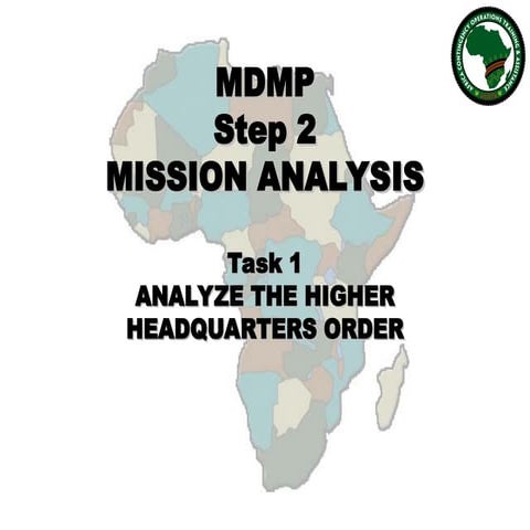 Mdmp How To Guide | DOC