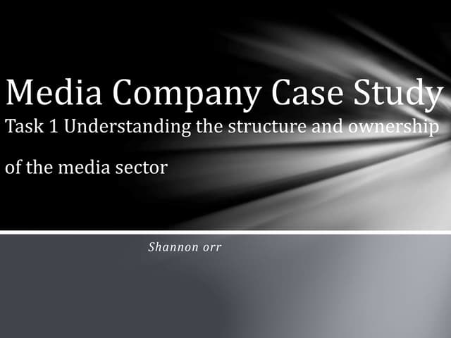 Synergy And Cross Media Convergence | PPT