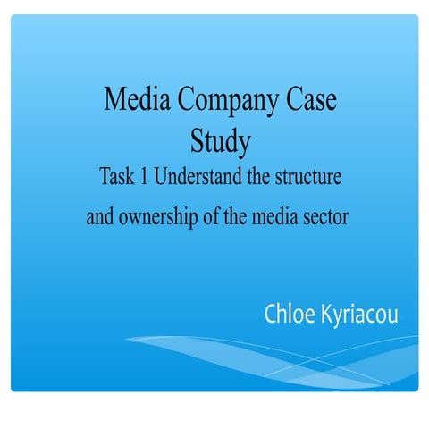 Task 1 ownership case study | PPT