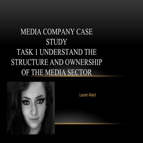 Task 1 case study- ownership