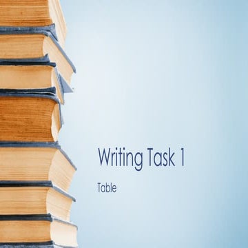 ielts academic writing task 1 table.pptx