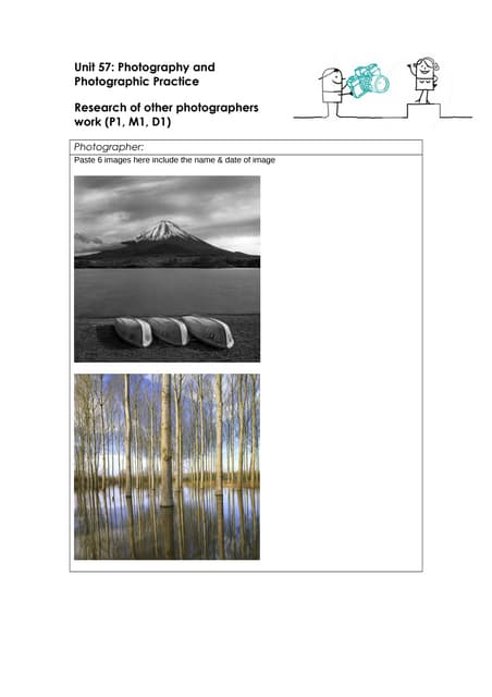 Task 1 portrate photography | PDF