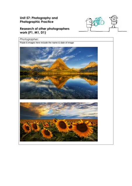 Landscape photography research | PDF