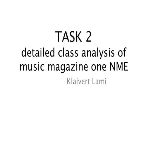 Task 2 | PPT