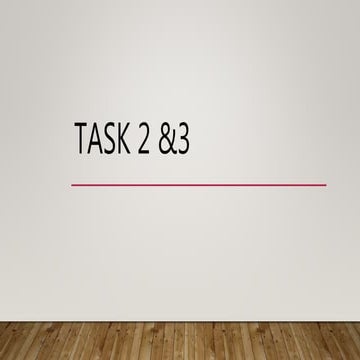 Task 2 | PPT