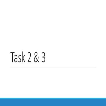 Task 2 | PPTX