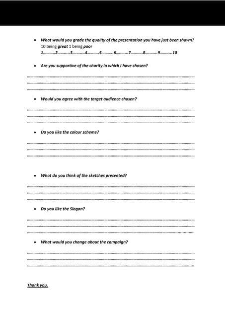 Movie questionnaire post editting | PDF